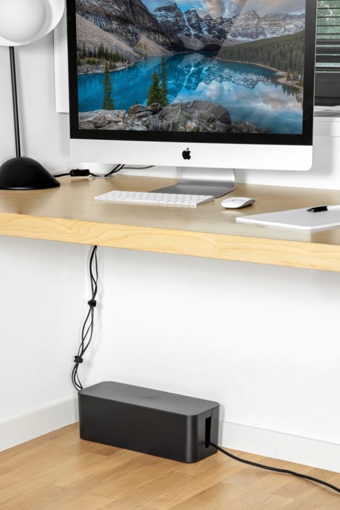 Cable Organizing Management Box for Under Desk - Trionds